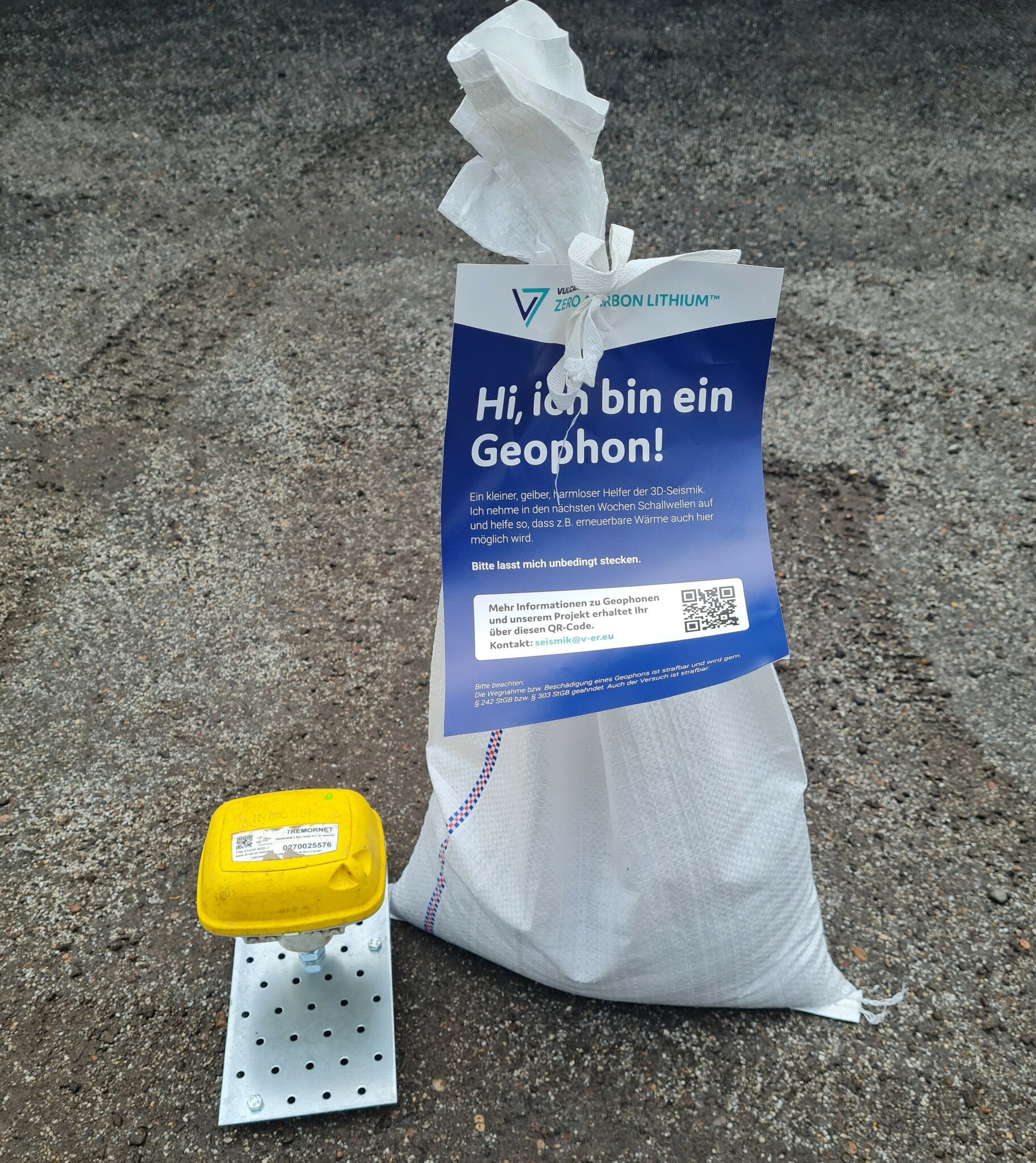 Geothermieprojekte: Vulcan legt Geophone in der Region aus - Ilvesheim