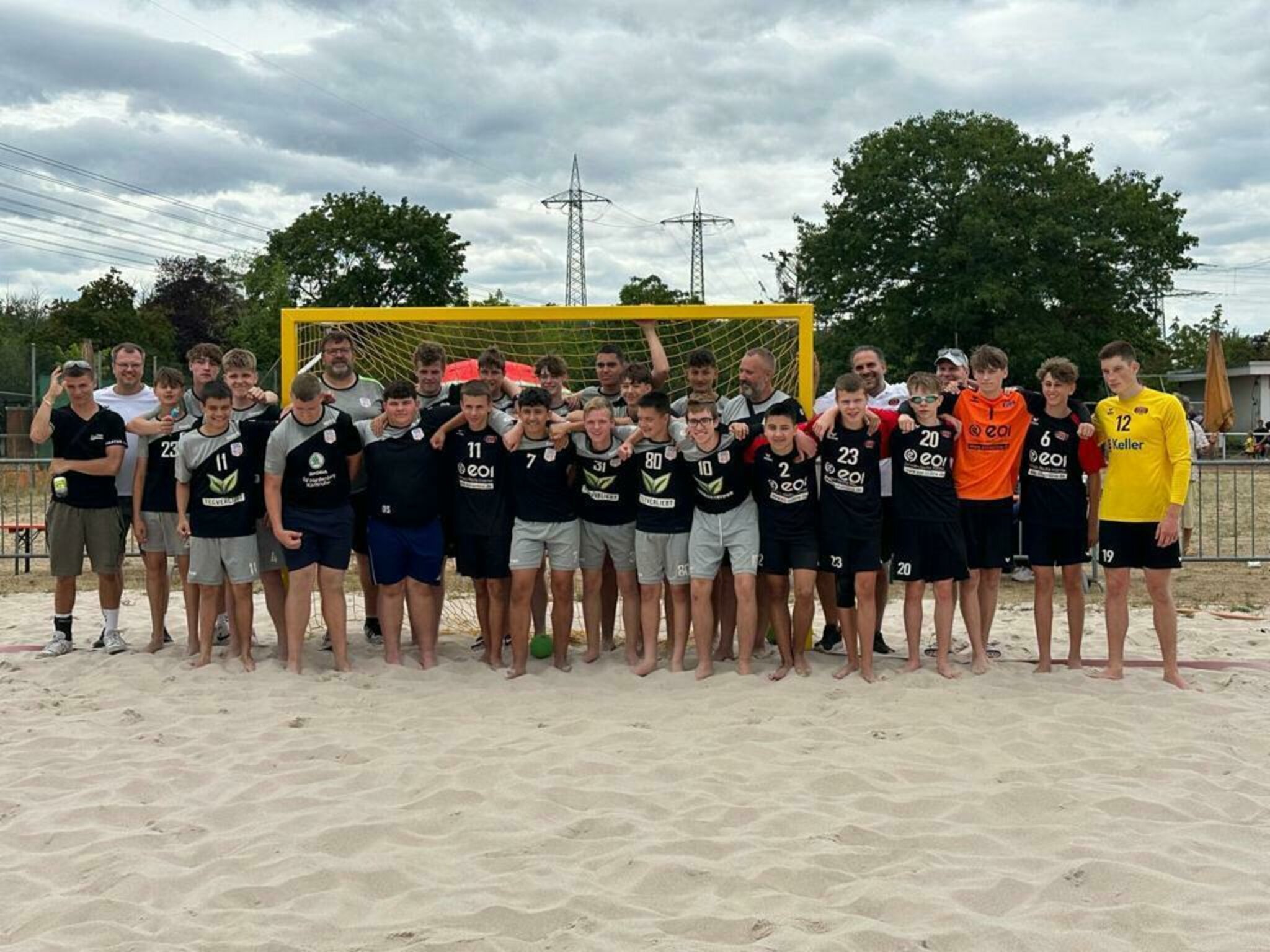 B-Jugend Beach-Handball-Turnier in Friedrichsfeld - Ladenburg