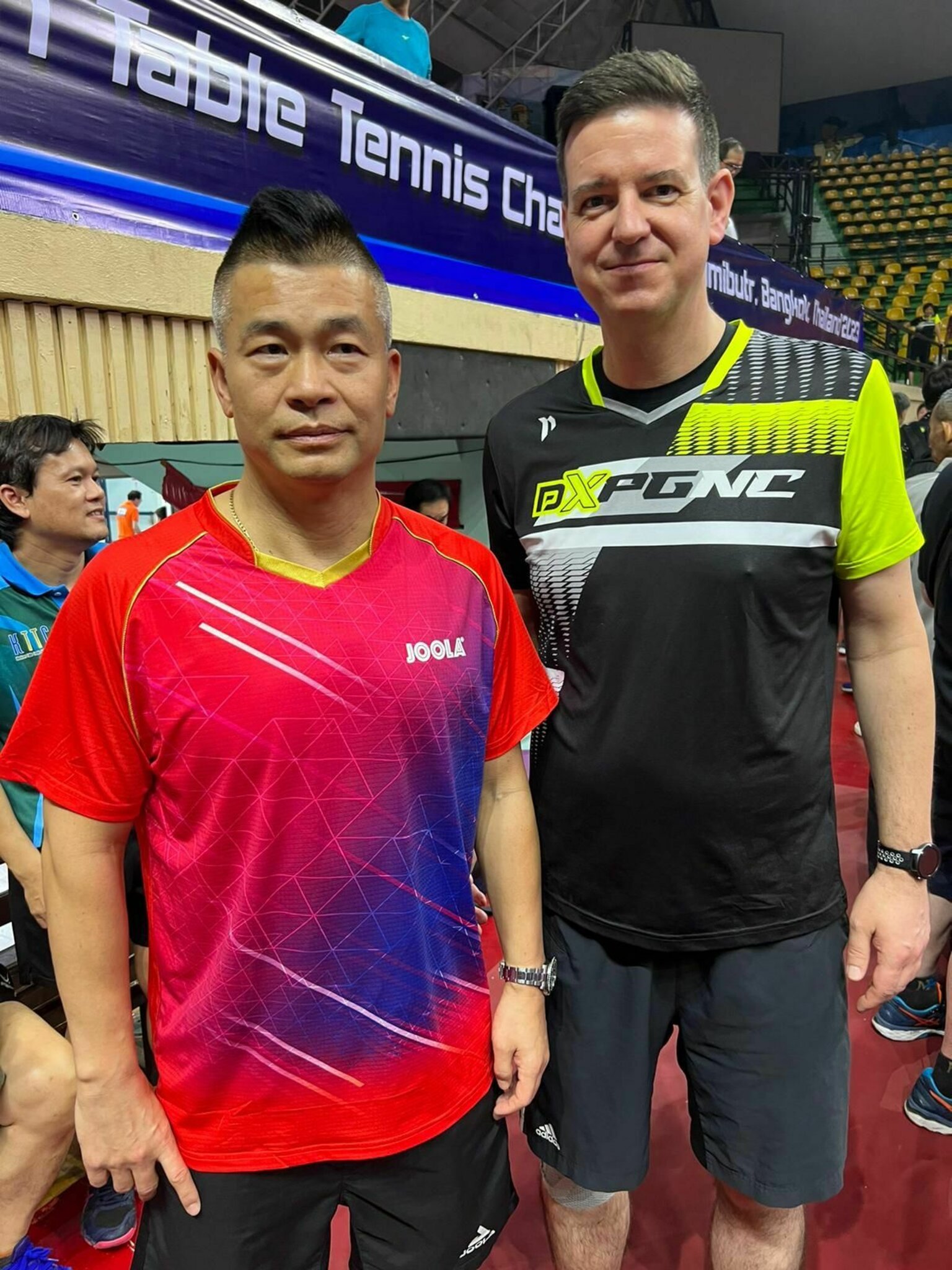 Daniel Tang von der LSV TT-Abteilung stellt die Weichen für die Zukunft ...