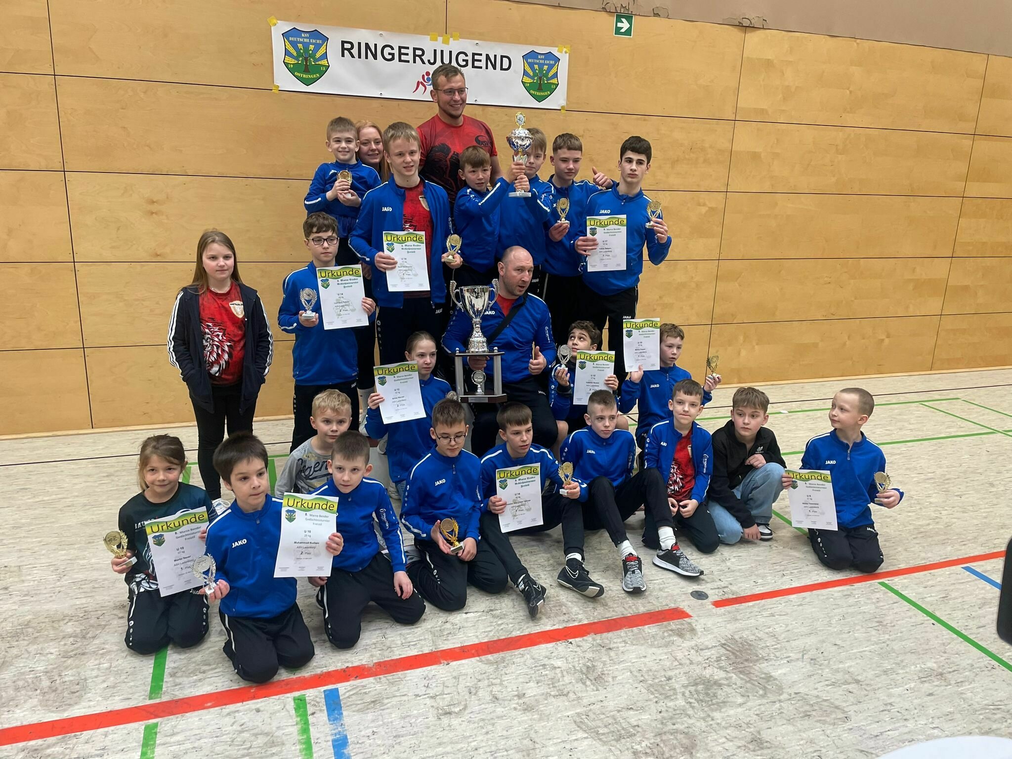 ASV Ladenburg Ringen: ASV-Jugend glänzt bei Osterturnier in Östringen ...